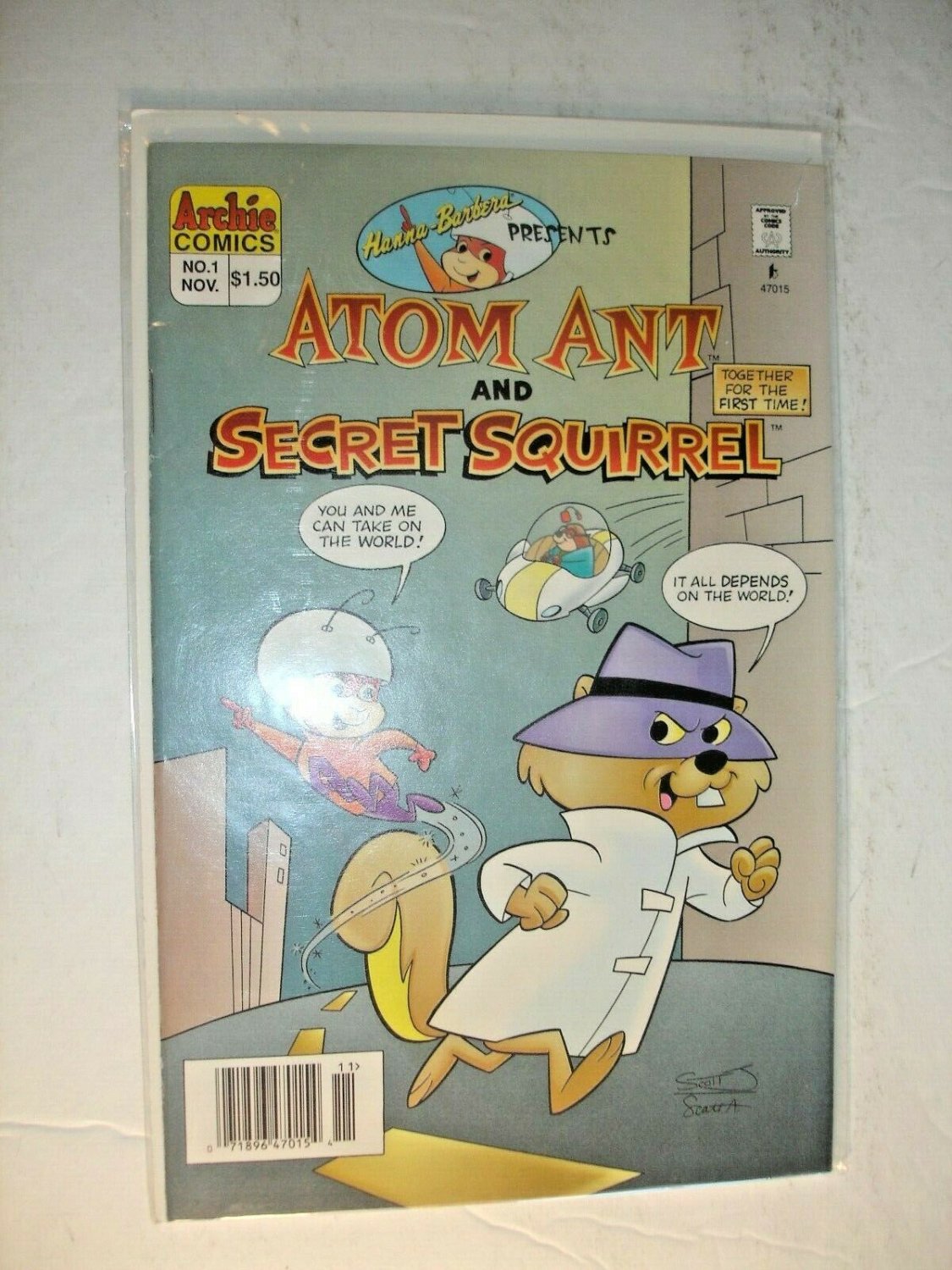 Atom Ant and Secret Squirrel 1995 Archie Comics #1 Direct Edition BX2415A
