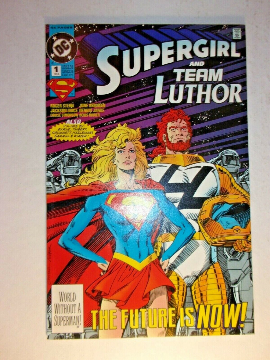 SUPERGIRL AND TEAM LUTHOR #1 DC COMBINE SHIPPING BX2415A