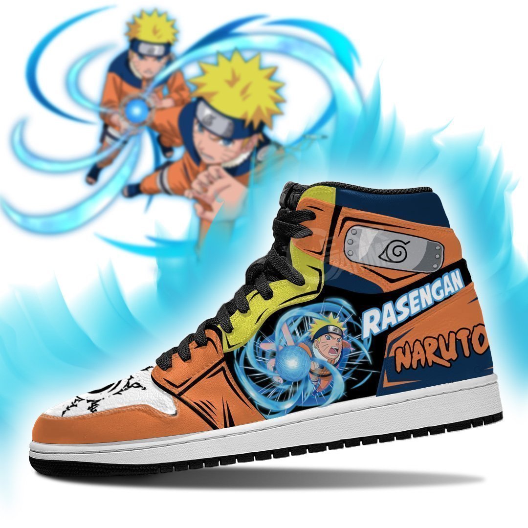 Naruto Rasengan Shoes Skill Costume Boots Naruto Anime Sneakers