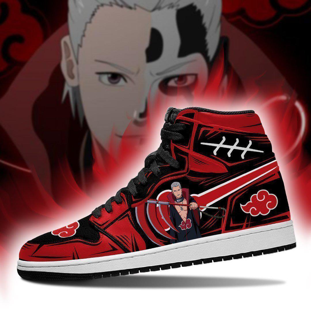 Akatsuki Hidan Naruto Anime Sneakers Fan Gift MN04