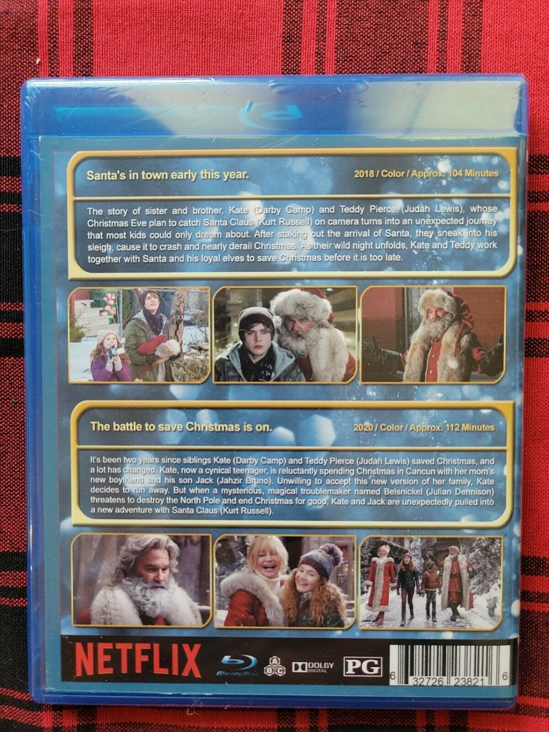 The Christmas Chronicles 1 & 2 (2 Disc Combo Pack) (Blu-ray) 2018 ...