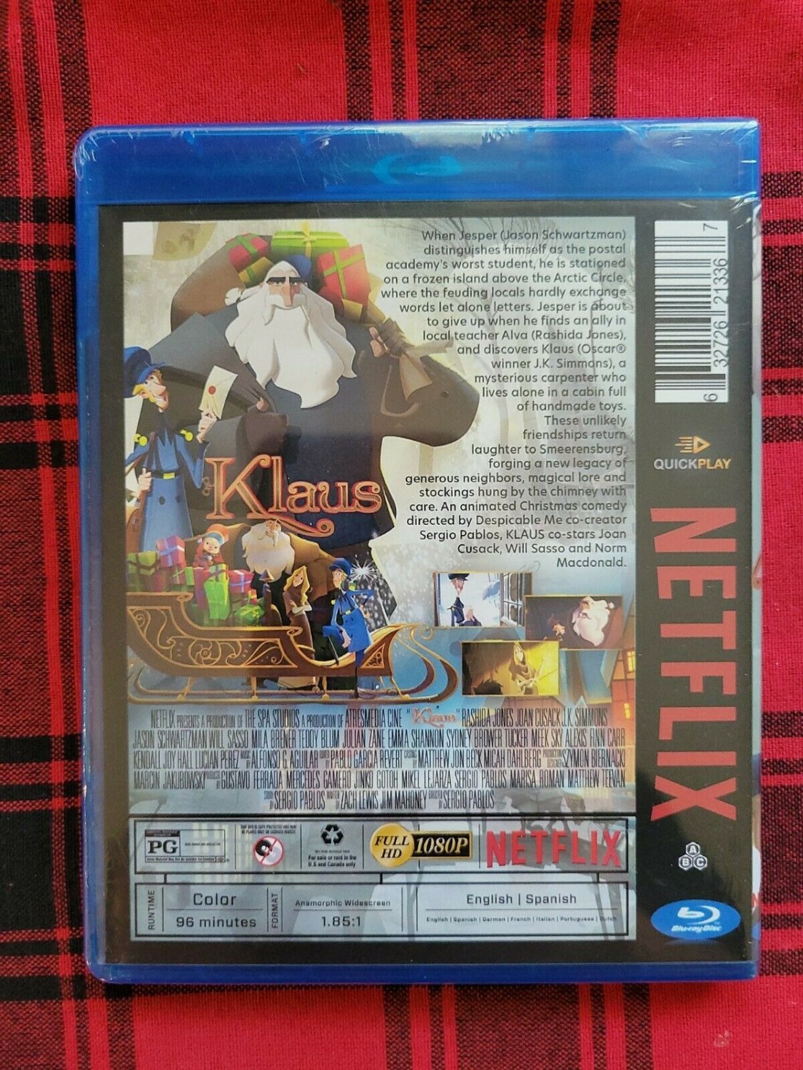 Klaus (Blu-ray) 2019 Family