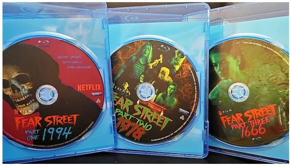 Fear Street Trilogy (3 Movie Blu-ray Set) 2021 Horror