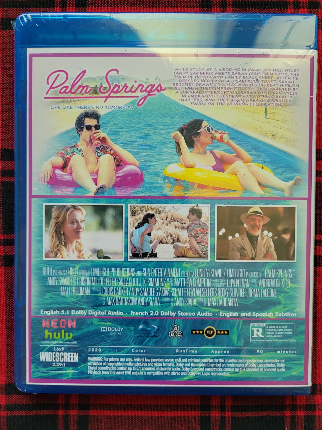 Palm Springs (Blu-ray) 2020 - Sci-Fi/Fantasy