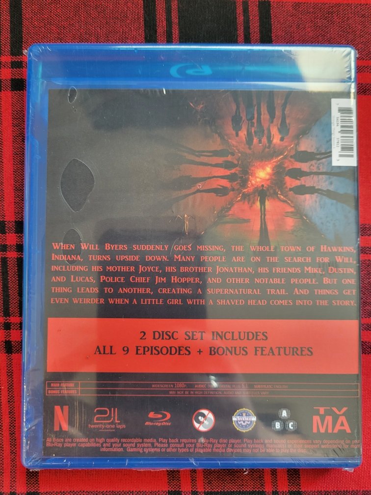 Stranger Things Complete Season 4 (Two Disc Blu-ray Set) 2022 Drama