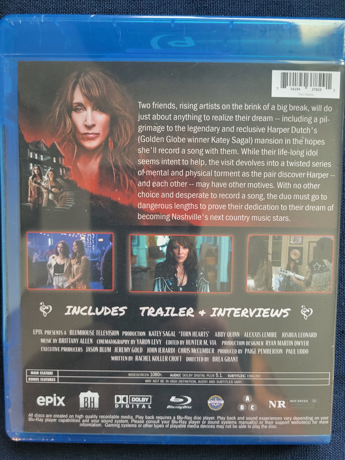 Torn Hearts (Blu-ray) 2022 Horror/Thriller