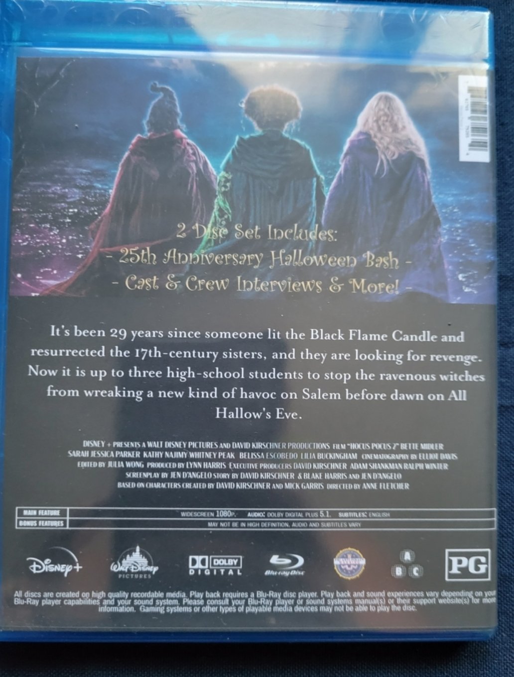 Hocus Pocus 2 (Two Disc Blu-ray Set) 2022 Comedy