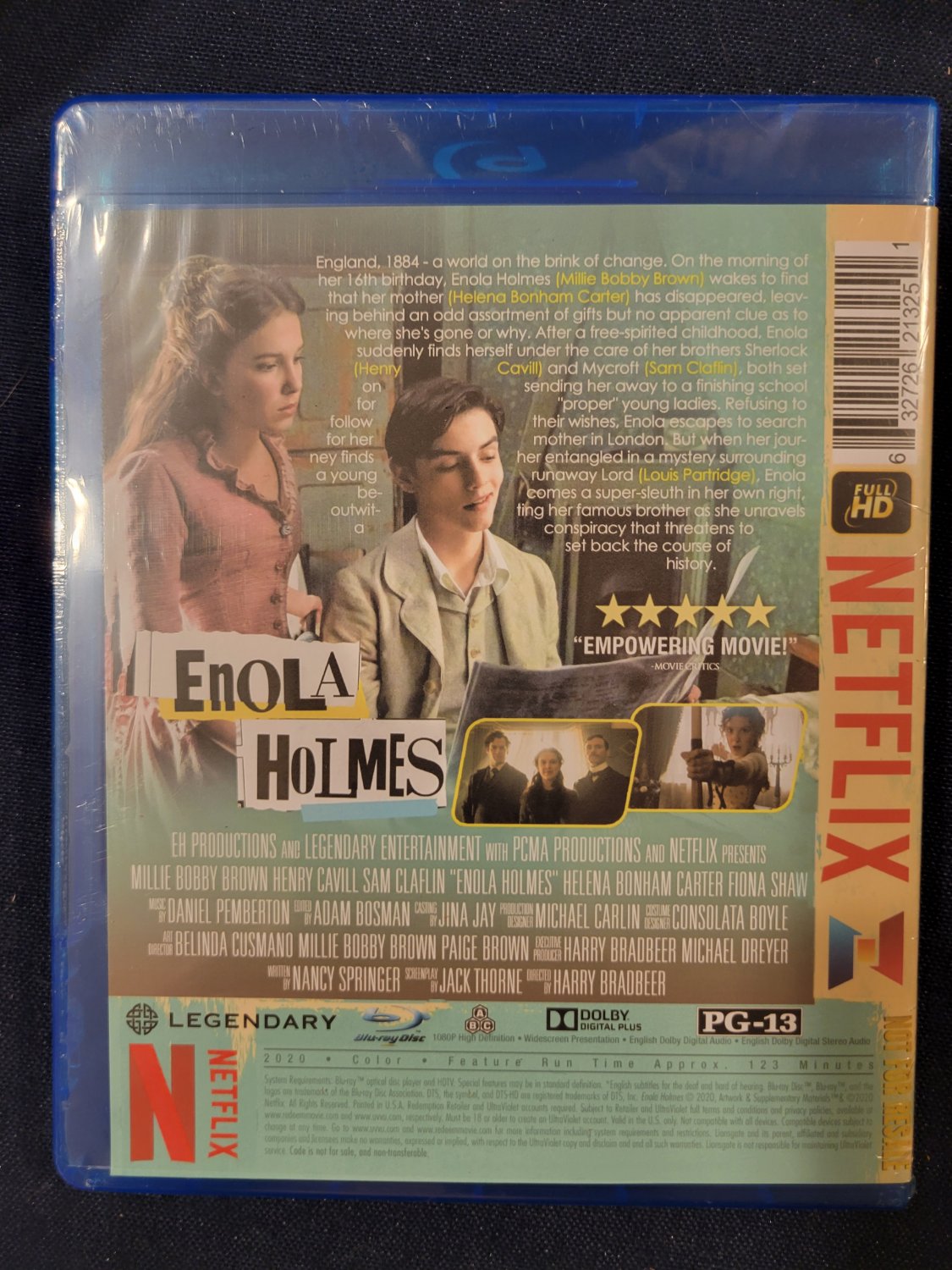 Enola Holmes (Blu-ray) 2020 Mystery