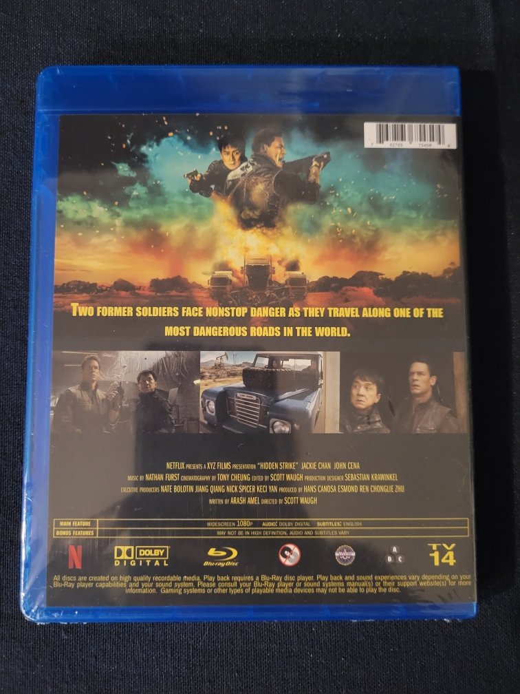 Hidden Strike (Blu-ray) 2023/Action Adventure