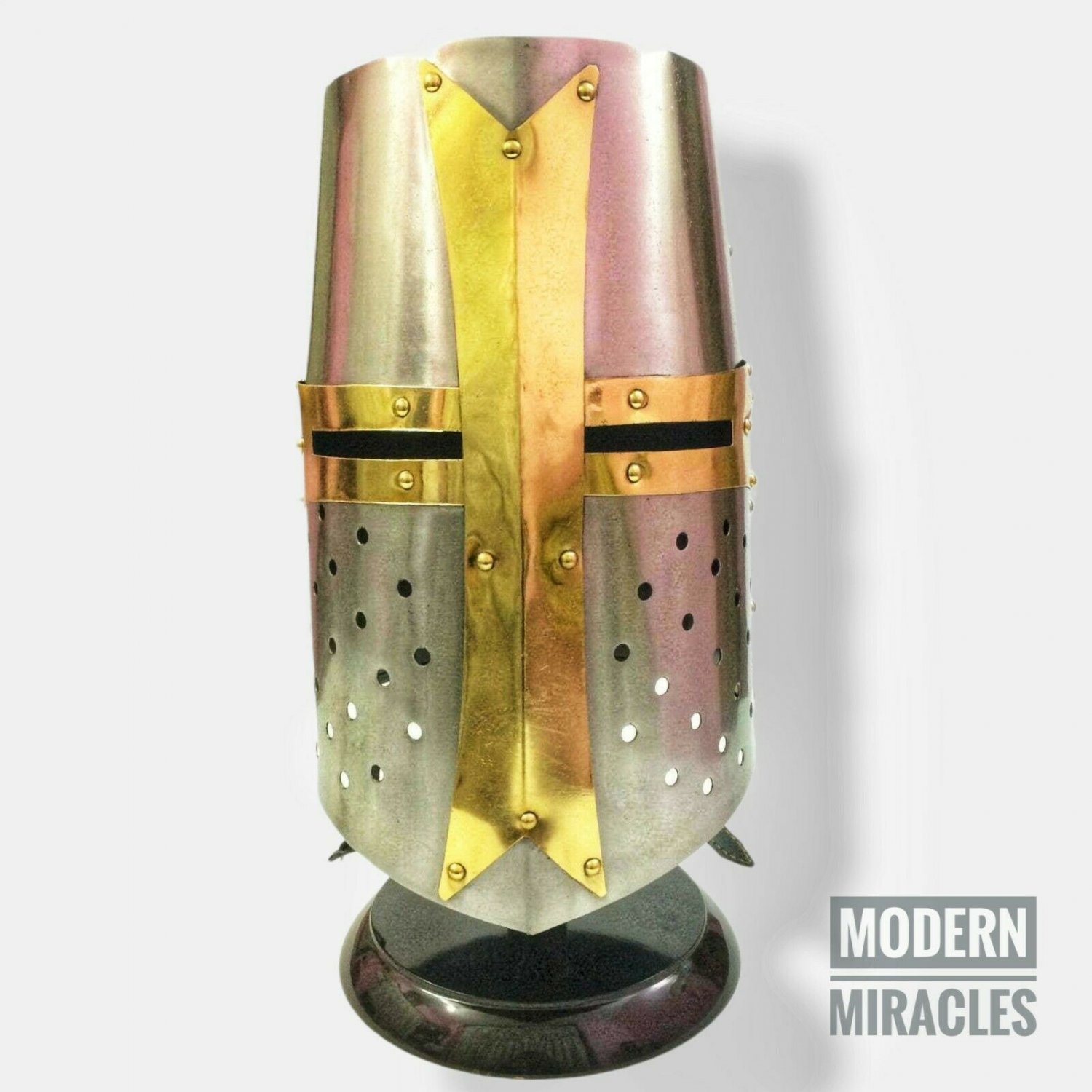Medieval Barbuta Crusader Knight Templar Era Warrior Helmet Armour ...