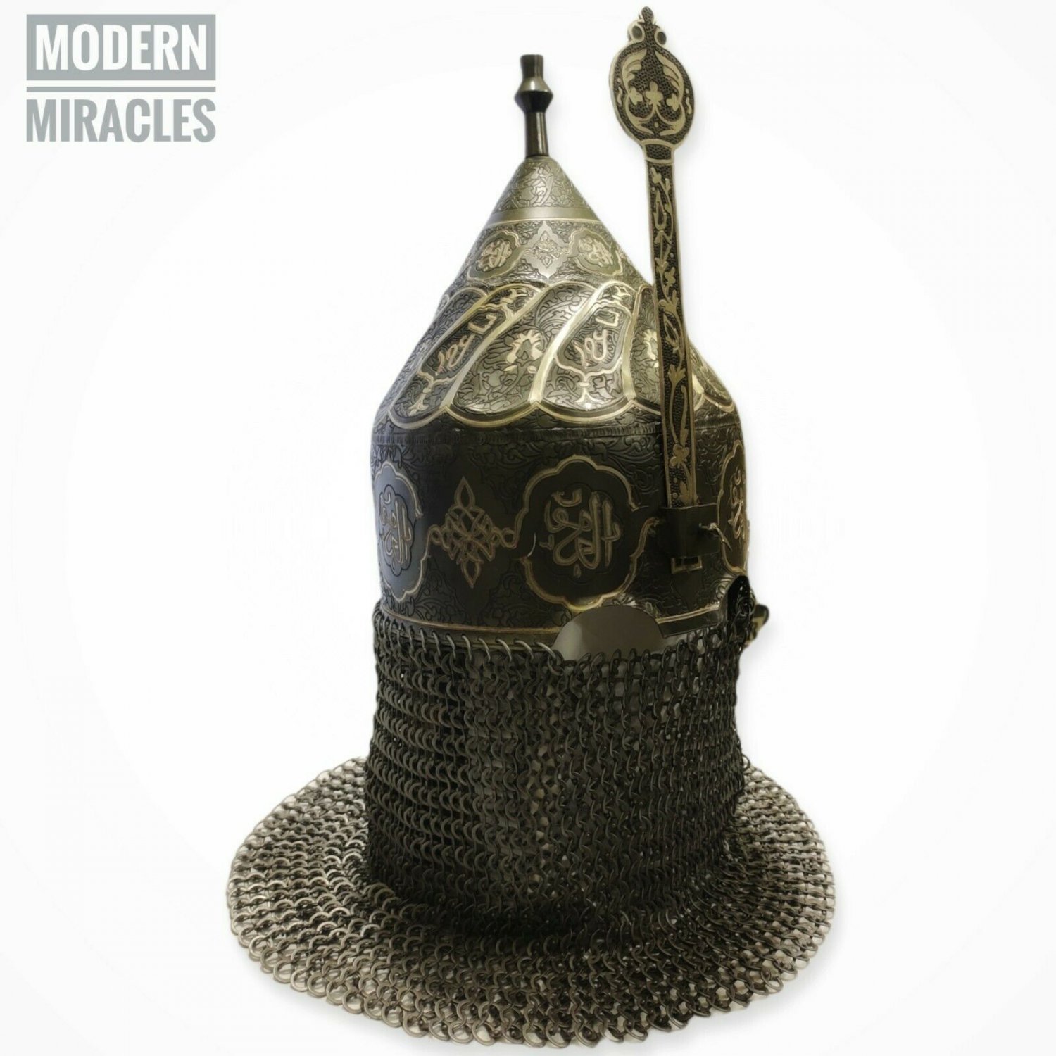 Medieval Arabic Turban Mongol Helmet Knight Museum Helmet Replica ...