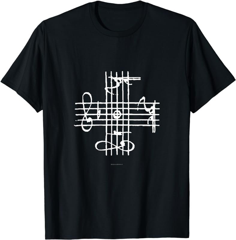 Johann Sebastian Bach Musical Signature Notation T-Shirt
