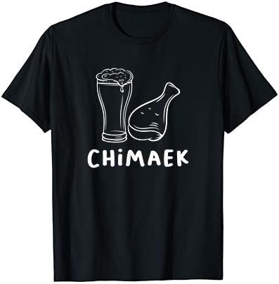 Chimaek Korean Fried Chicken and Beer Foodie T-Shirt