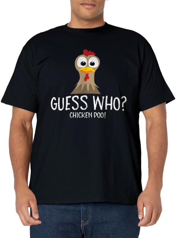 Guess Who Chicken Poo Farmer Gift