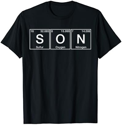 Son Periodic Table of Elements T-Shirt
