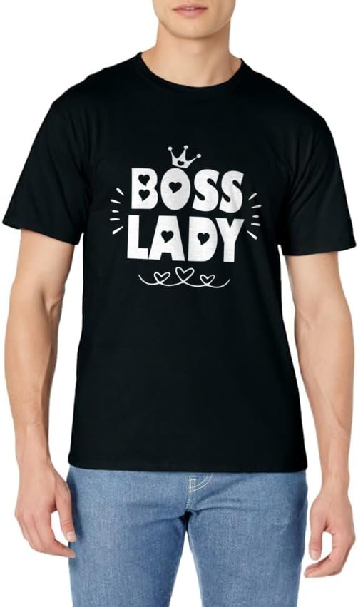 Boss Lady Boss Baby Mom & Daughter Mommy & Me Matching T-Shirt