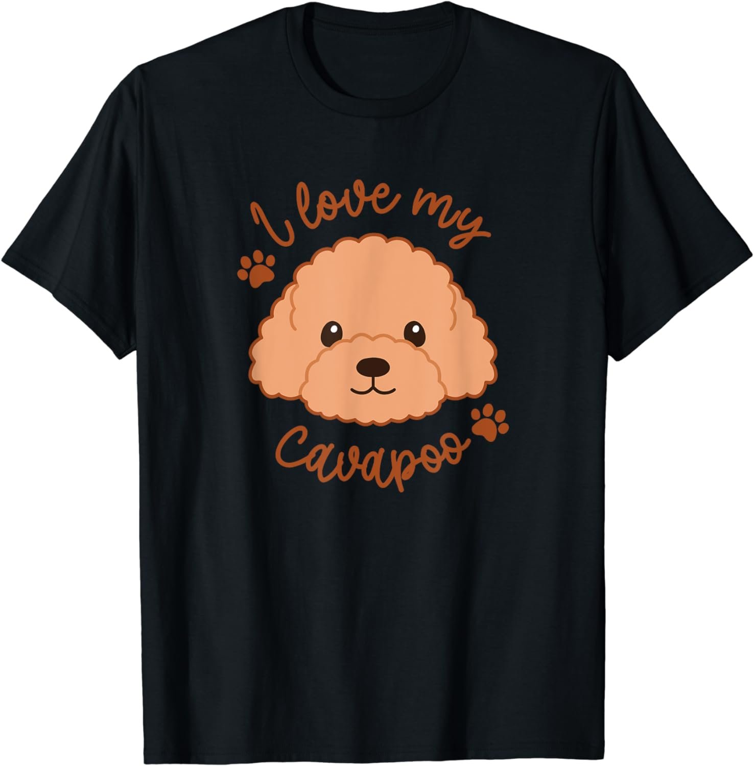 I love my cavapoo - Cavoodle Dog Owner Lover T-Shirt