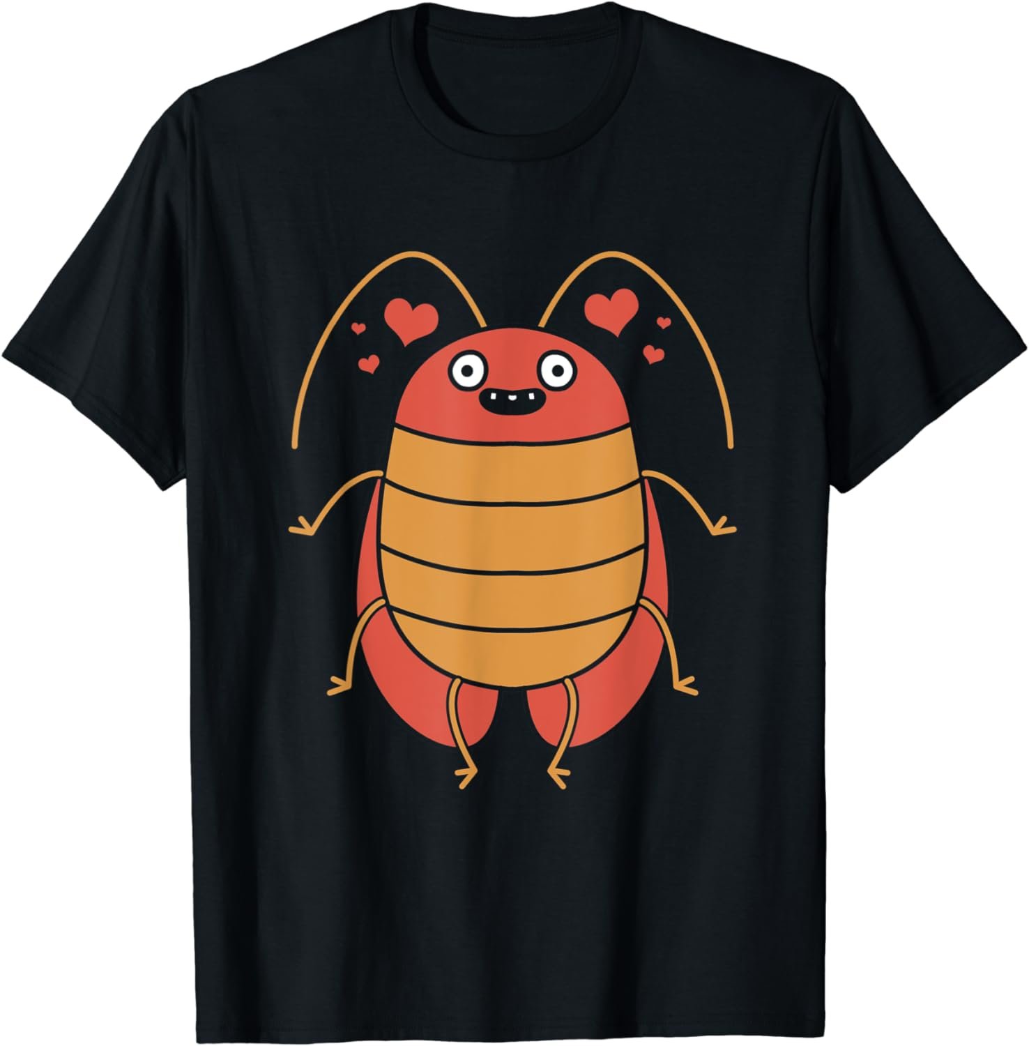 Kawaii Cute Cockroach T-Shirt
