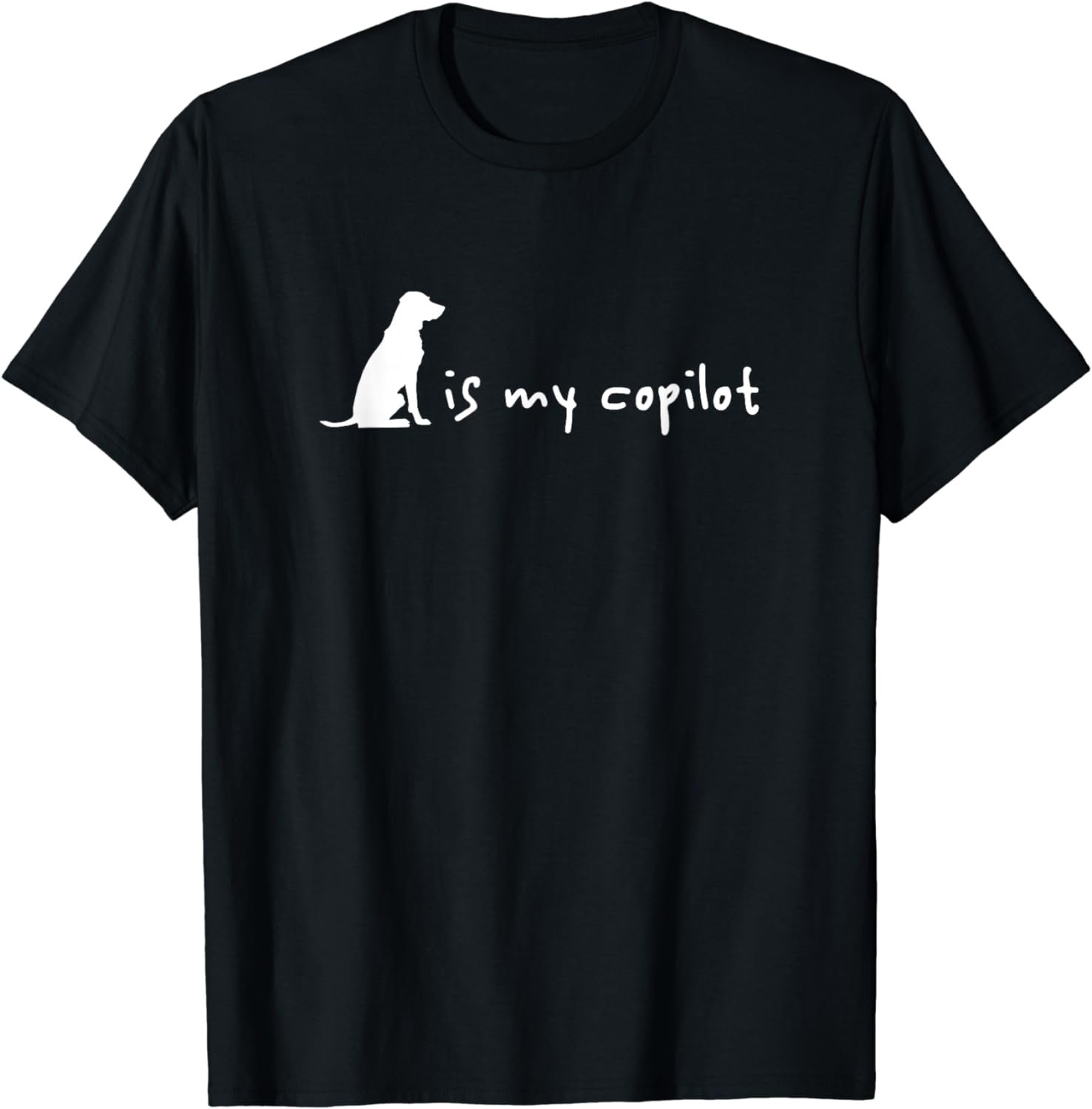 My Lab is My Copilot Cute T-Shirt