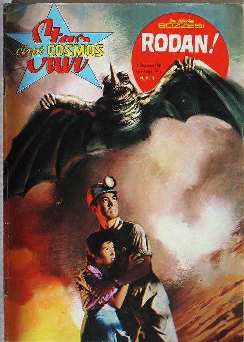 RODAN 1961 Inoshiro Honda FRENCH PHOTO NOVEL