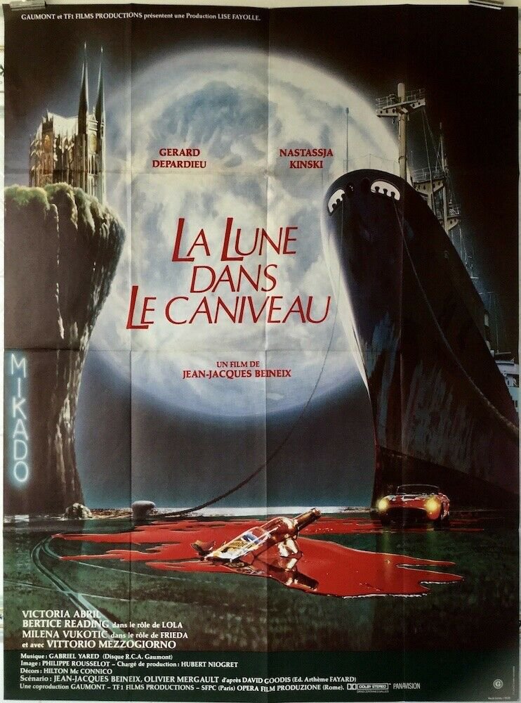 THE MOON IN THE GUTTER 1983 - Gérard Depardieu / Nastassja Kinski - 47x63