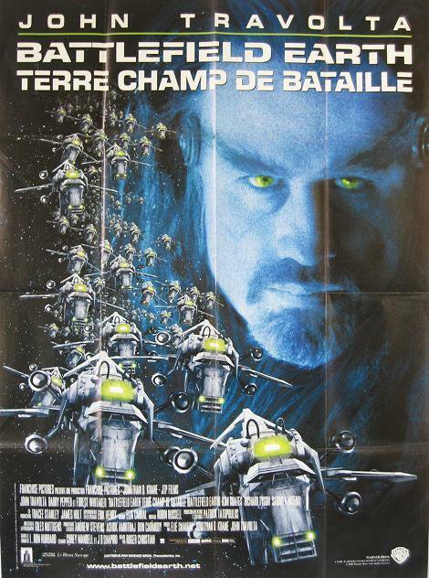 BATTLEFIELD EARTH 2000 JOHN TRAVOLTA 47x63