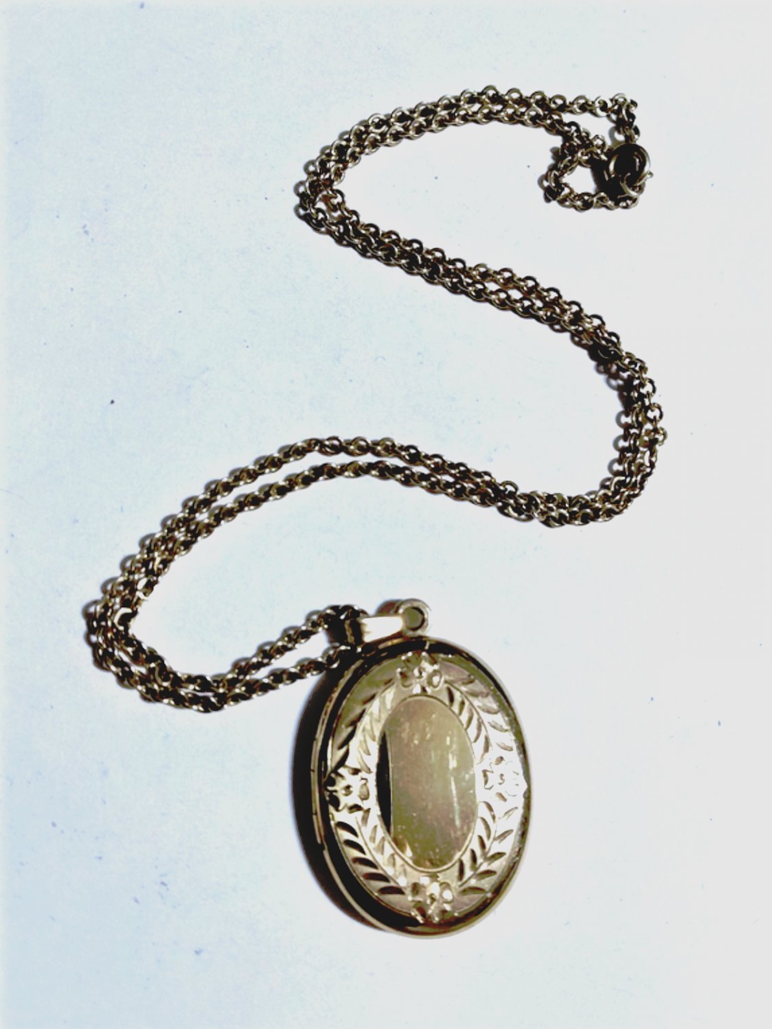 Vintage 14K Gold Filled Locket Pendant Necklace Lot 18"