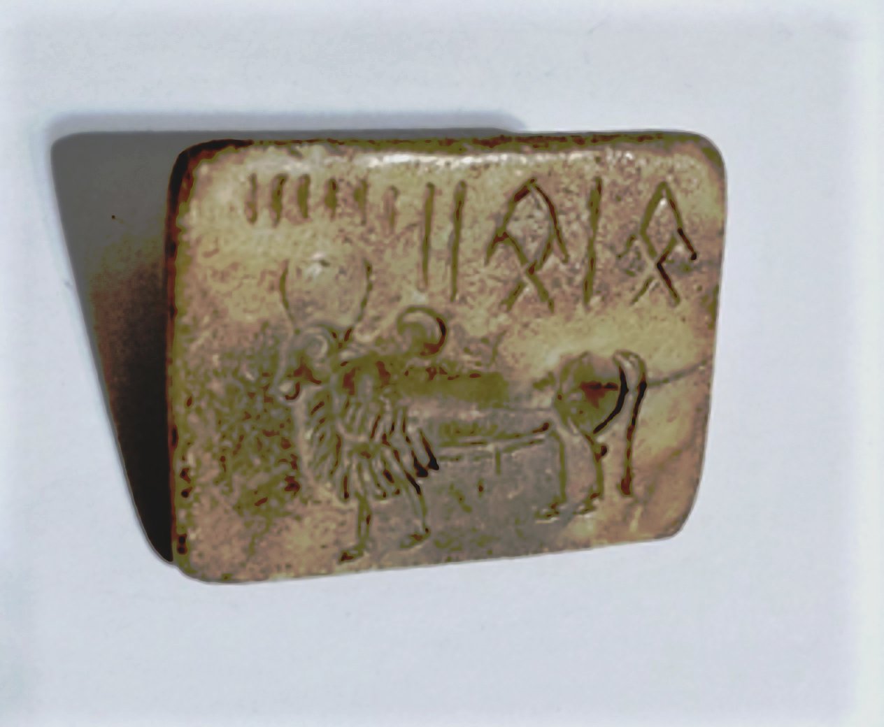 Antique Ancient Indus Valley Harappa Mohenjo-Daro Steatite Script Stamp ...