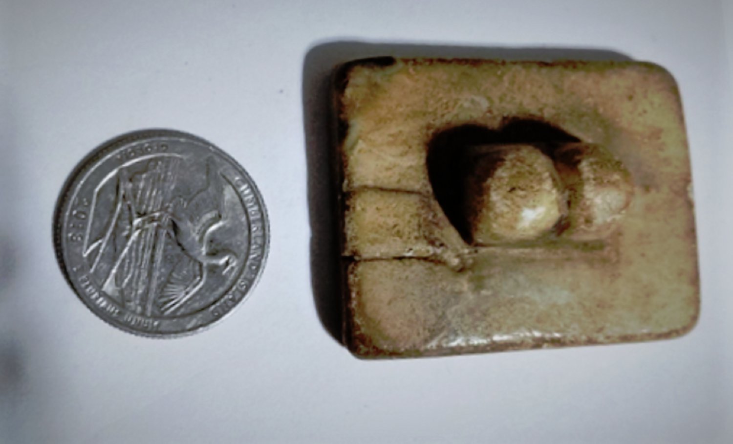 Antique Ancient Indus Valley Harappa Mohenjo-Daro Steatite Script Stamp ...