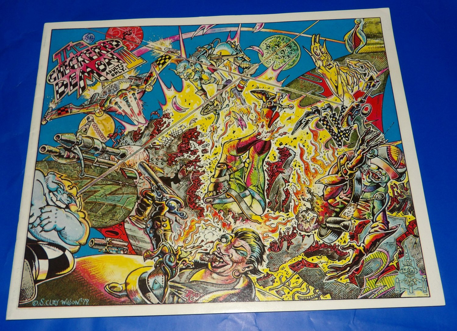 Checkered Demon 3 S. Clay Wilson 1977 VF/NM