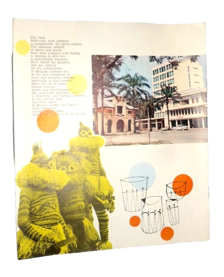 Belgian Congo 1958 Tourism Brochure Africa