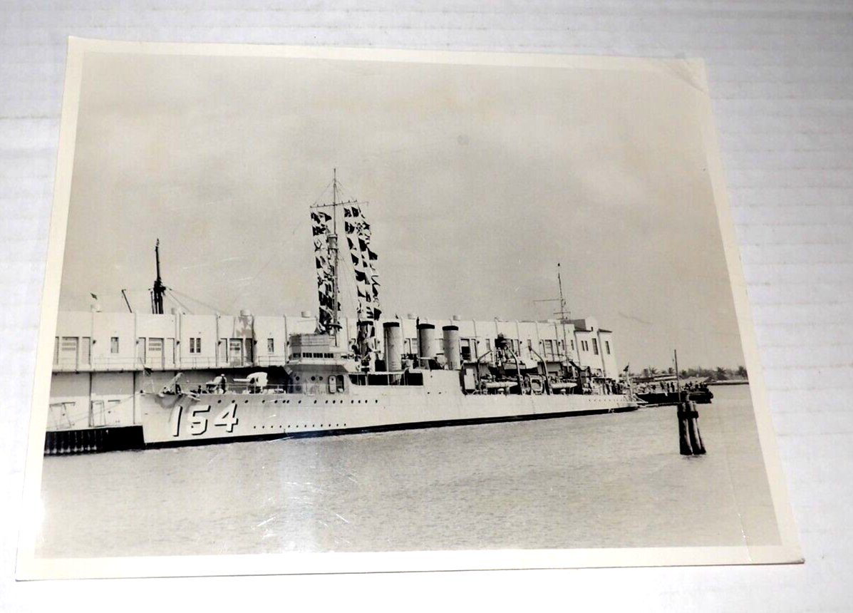 USS Ellis DD-154 NAVY USN 1940's Photograph Destroyer