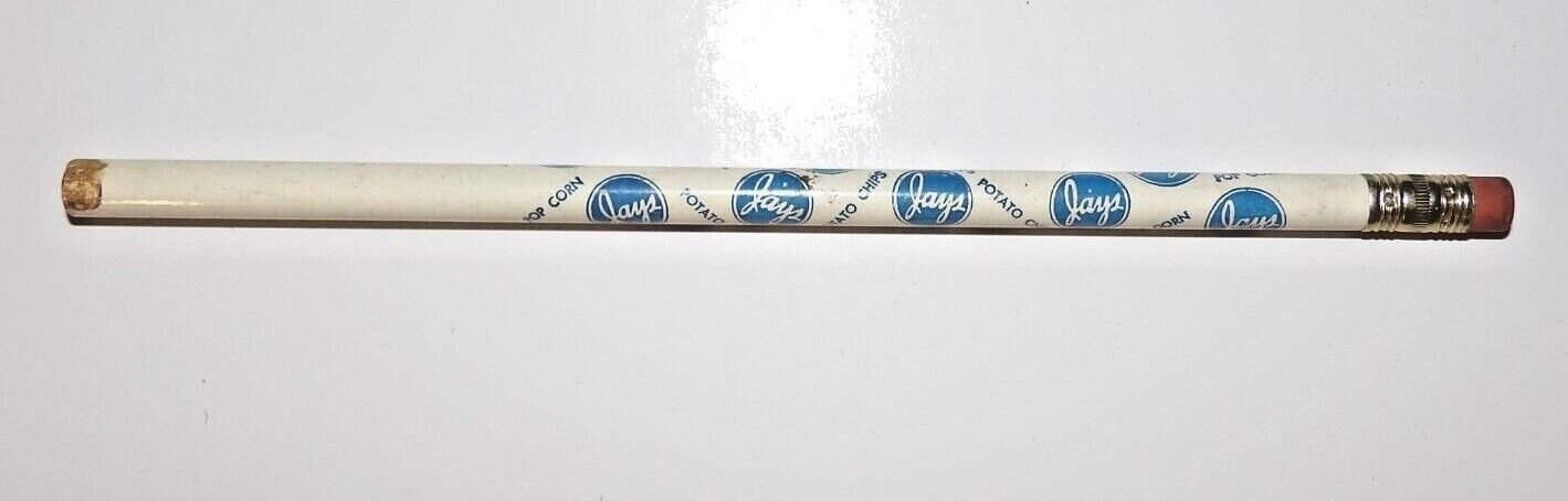 Jays Potato Chips Popcorn 1960 Pencil