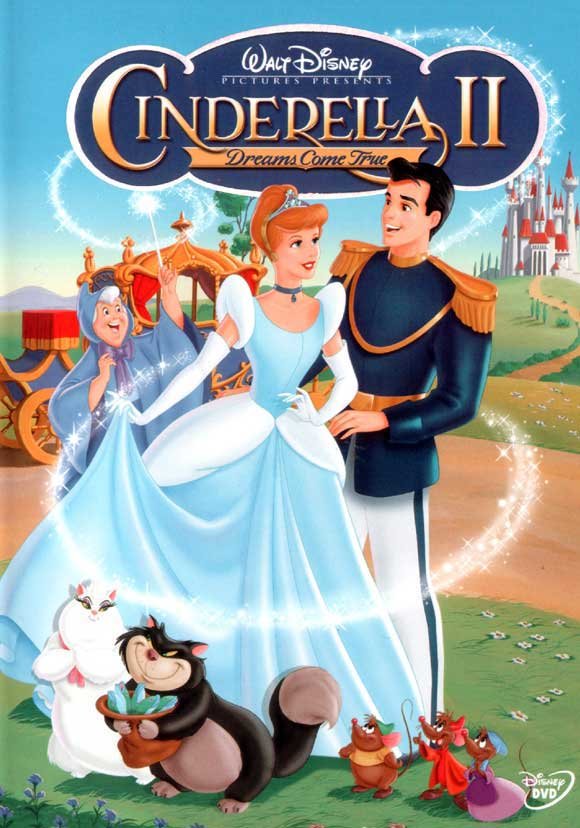 Cinderella II Dvd Single Sided Original Movie Poster 27×40 inches