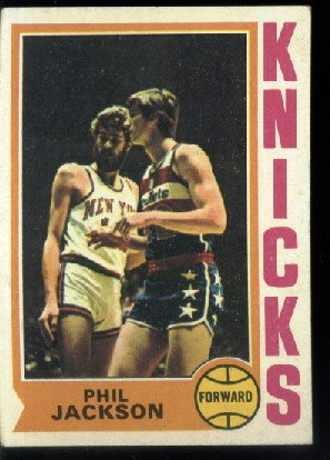 1974-75 Topps Phil Jackson #132 New York Knicks basketball card