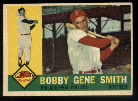 1960 Topps #194 Bobby Gene Smith Philadelphia Phillies