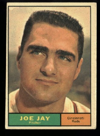 1961 Topps #233 Joe Jay Cincinnati Reds baseball card