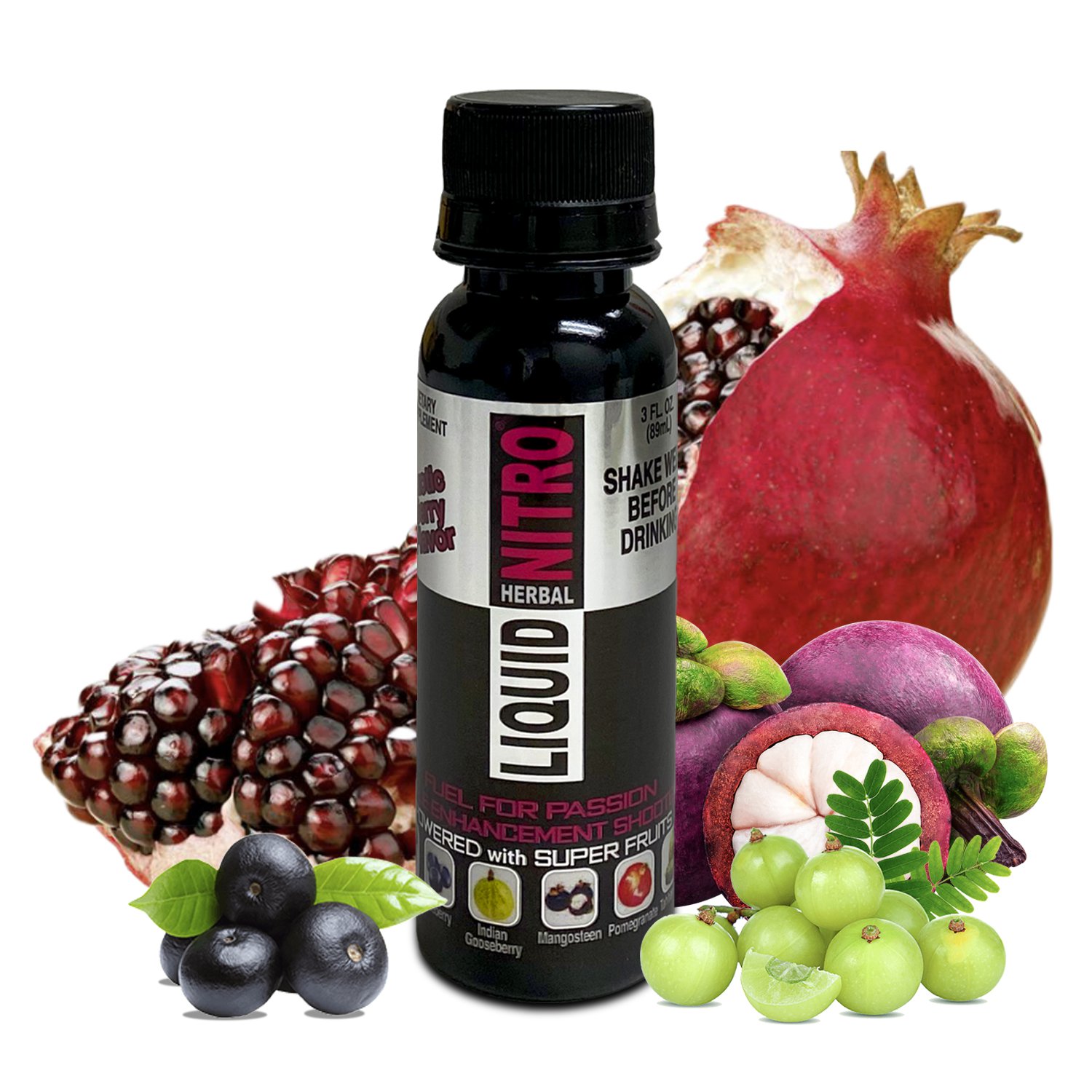 Fuel for Passion, Liquid Herbal Nitro - 12 bottles/Box