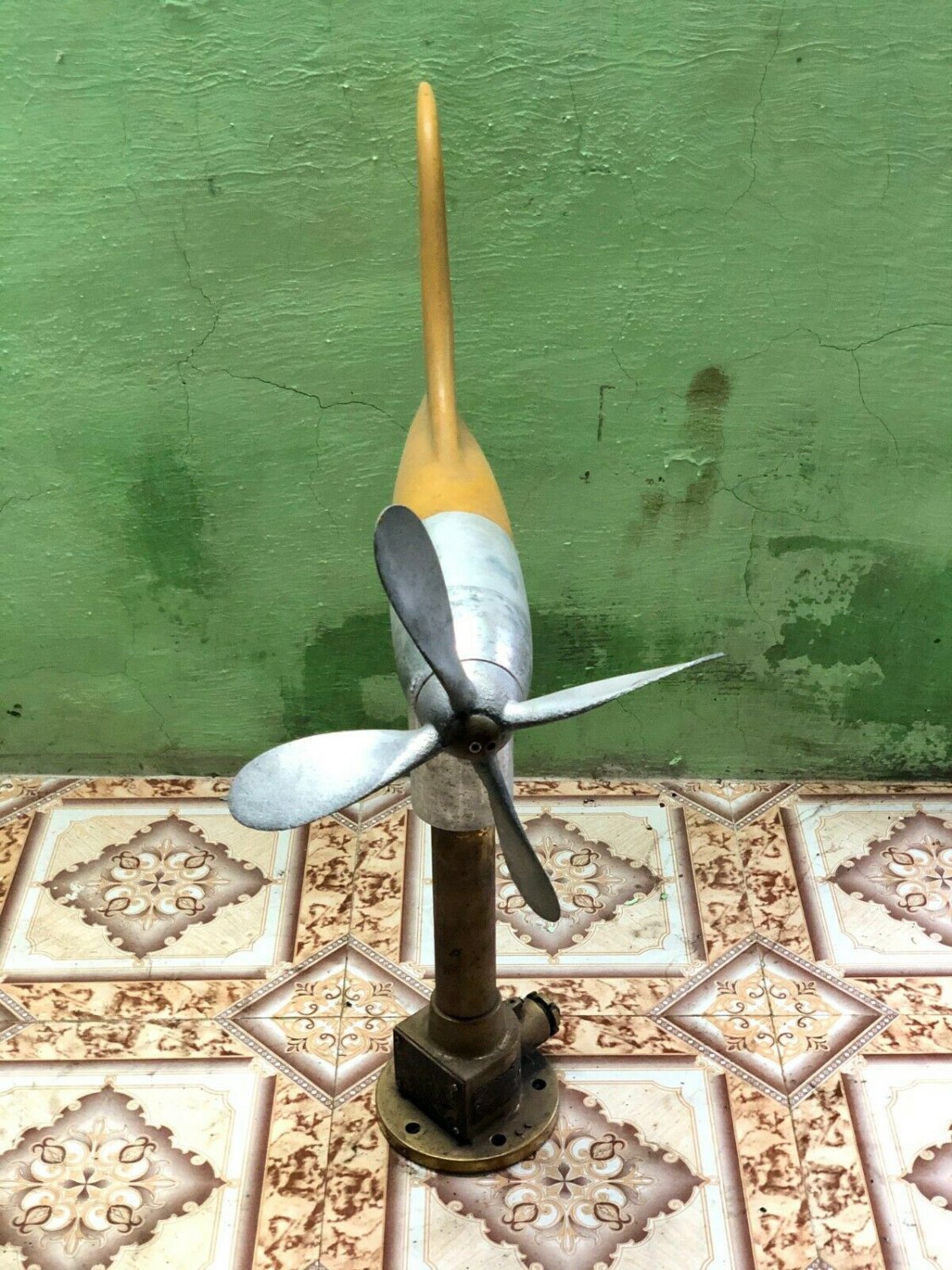 Old Heritage Vintage Ship Anemometer for Maritime and Aviation Collectors
