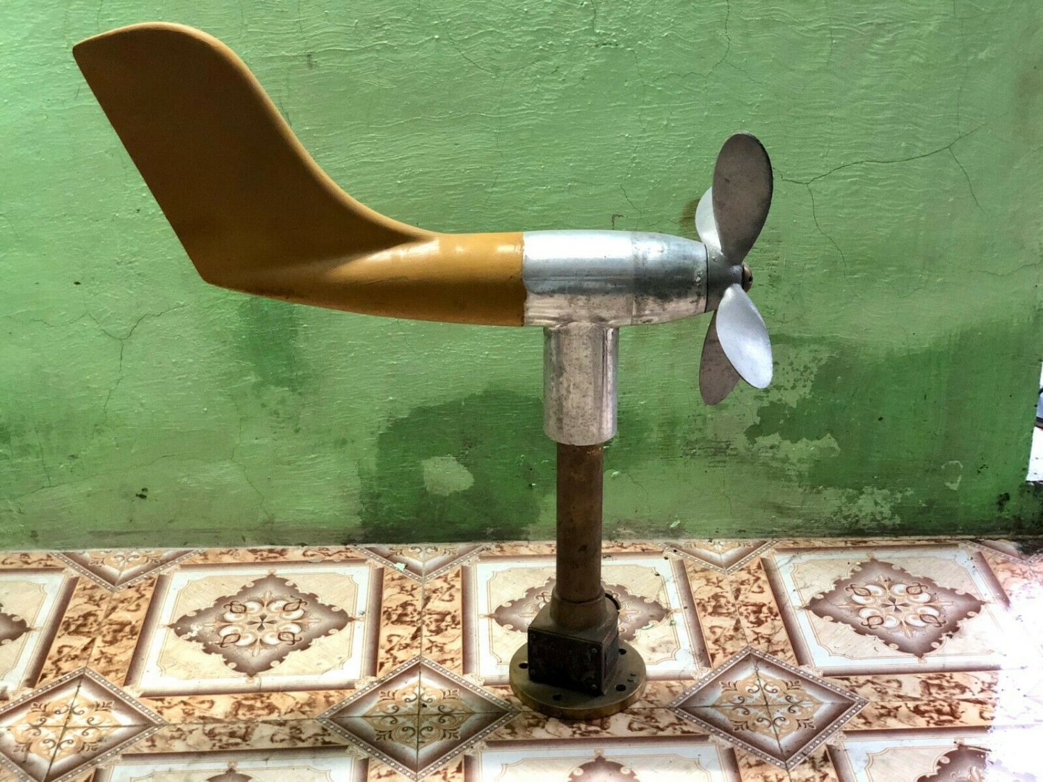 Old Heritage Vintage Ship Anemometer for Maritime and Aviation Collectors