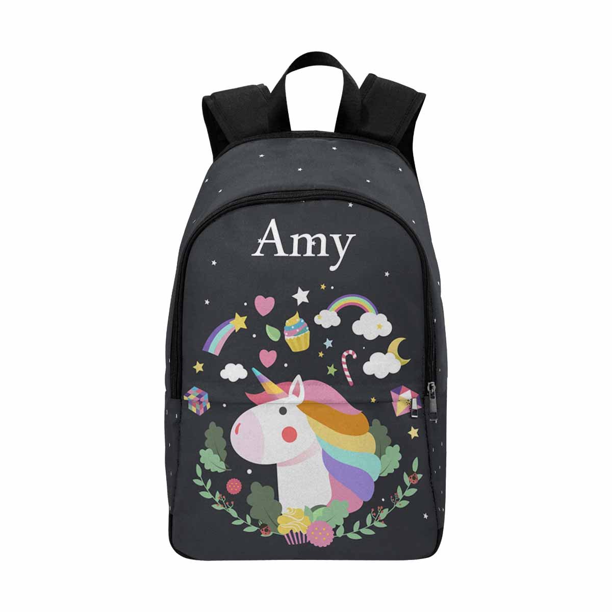Custom with Name Backpack Bag Personalized Travel Daypack Design All ...