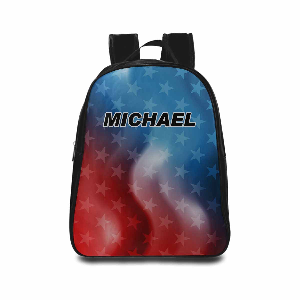 Custom with Name Photo School Bag Personalized Laptop Bookbag Design ...