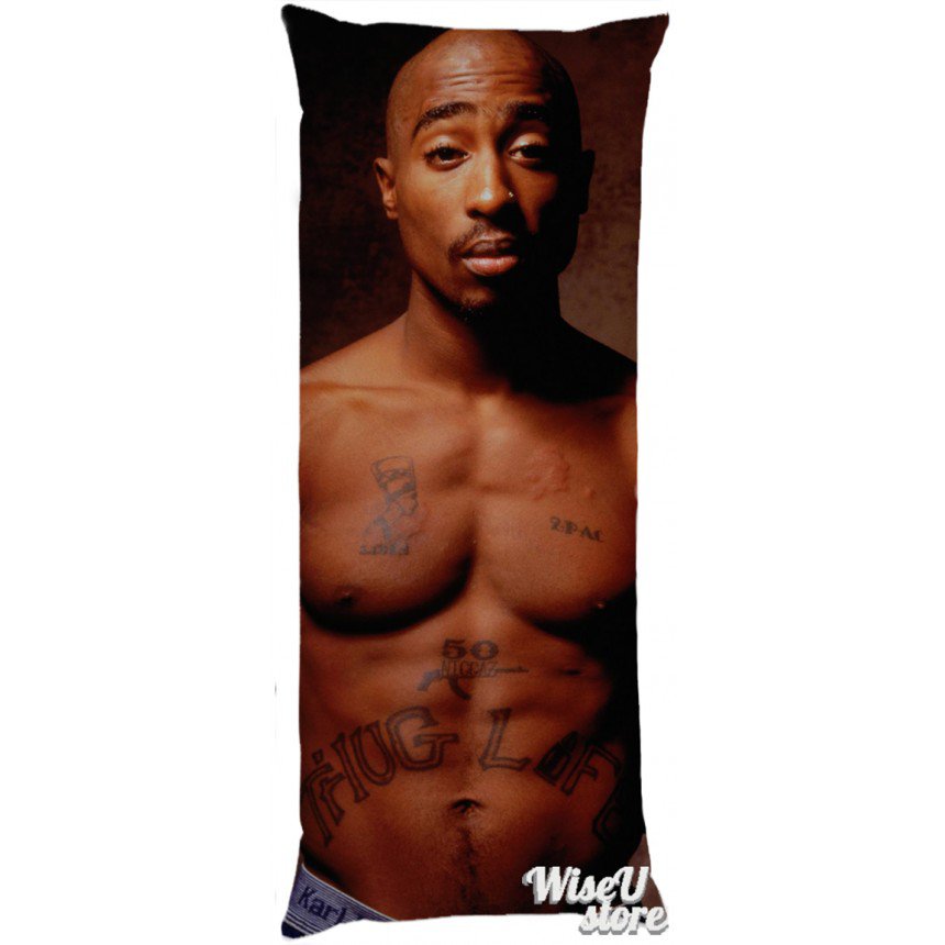 Tupac Shakur 2pac Dakimakura Full Body Pillow case Pillowcase Cover