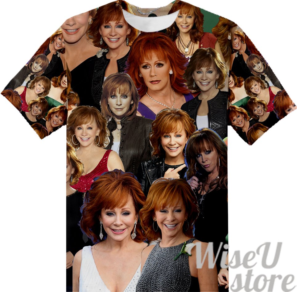 Reba McEntire T-SHIRT Photo Collage shirt