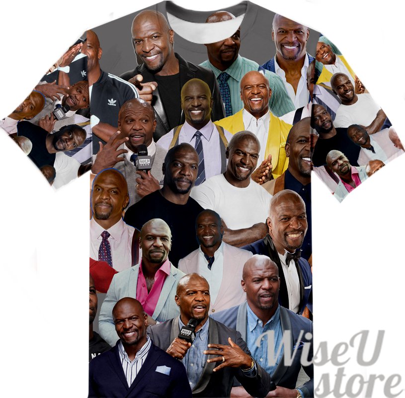 Terry Crews T-SHIRT Photo Collage shirt 3D