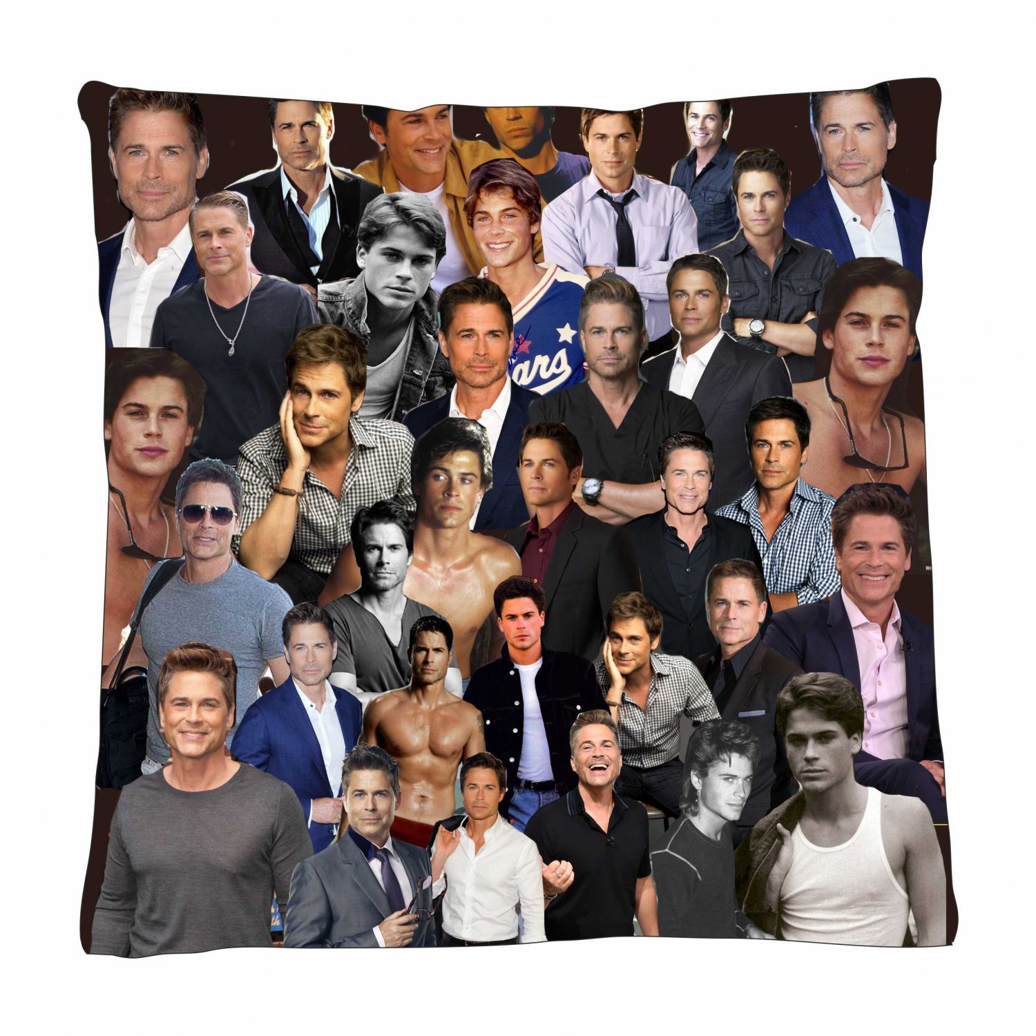 Rob Lowe Photo Collage Pillowcase 3D