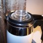 Corning Ware Cornflower Blue Electric Percolator 10 Cup Coffee Pot with ...