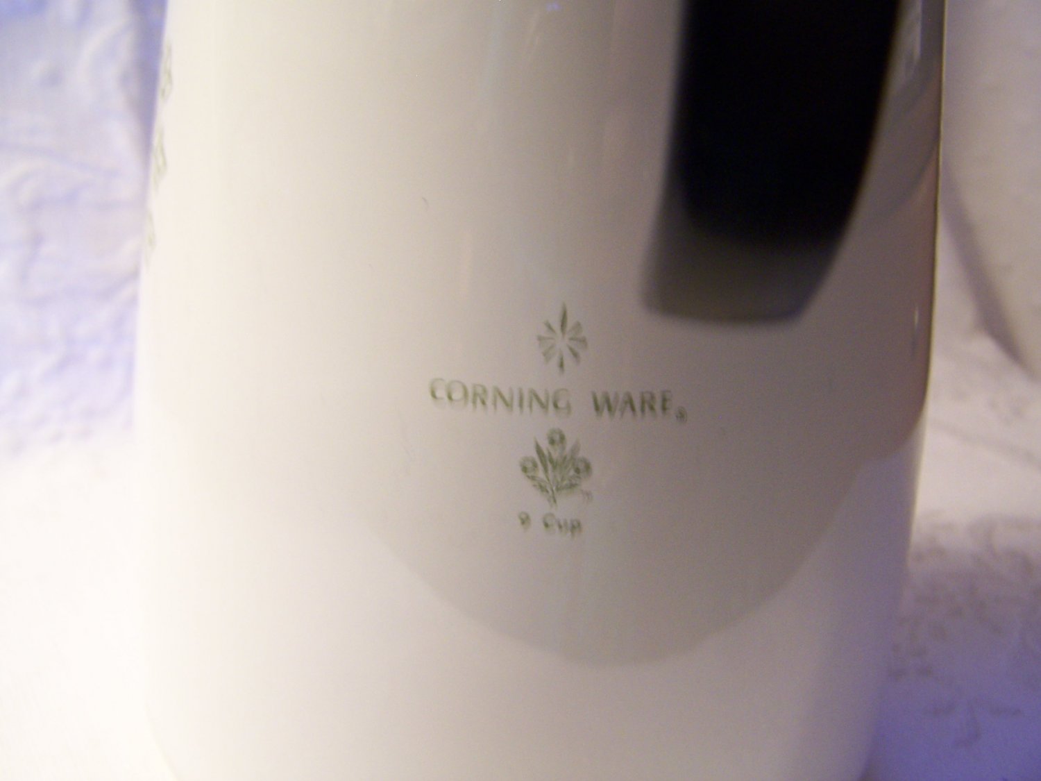Corning Ware 9 Cup Percolator, Stovetop Coffee Pot Corningware