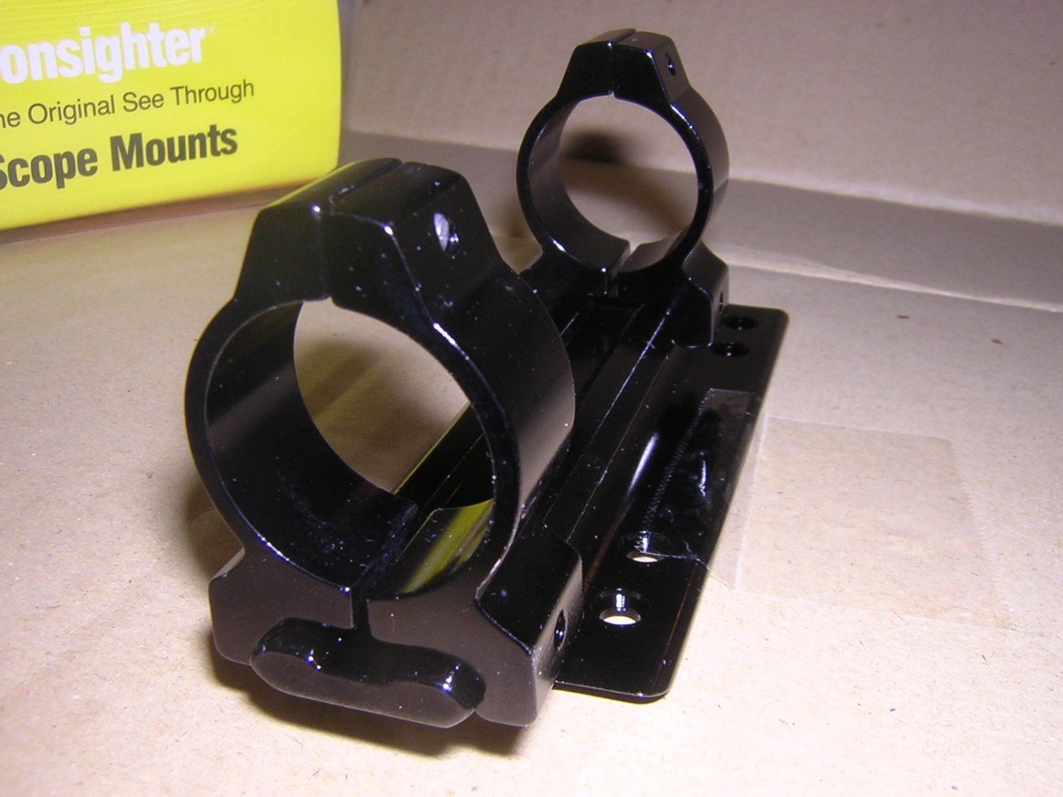 Holden Ironsighter See-Thru Scope Mount MMWA Adapter Rail and Rings