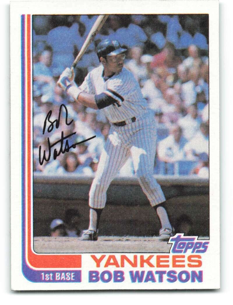 1982 Topps 275 Bob Watson